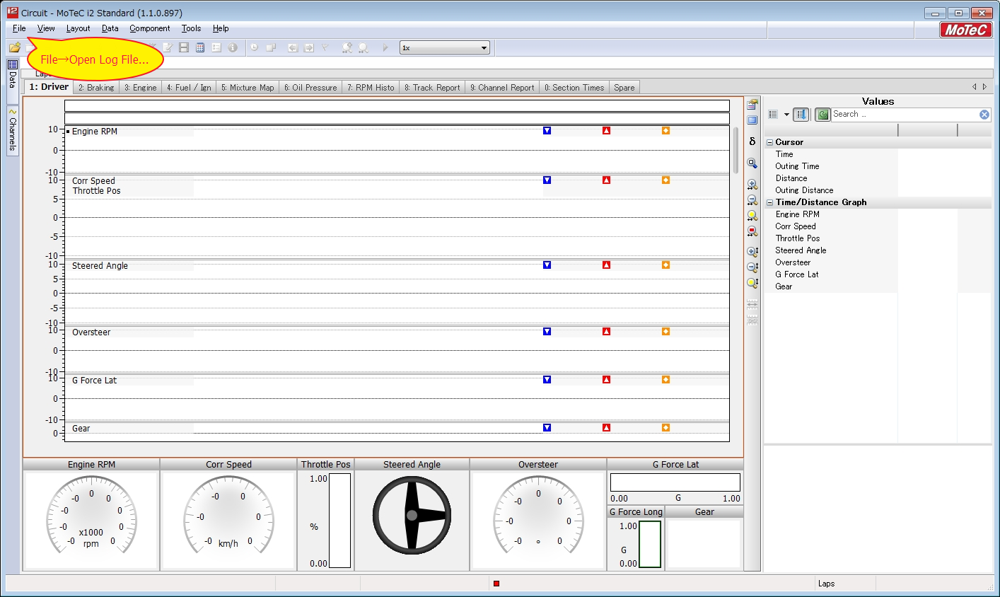 [rFactor2]簡単なMoTeC使用方法: 40歳からのレースシム!!～rFactor/rFactor2/iRacing～